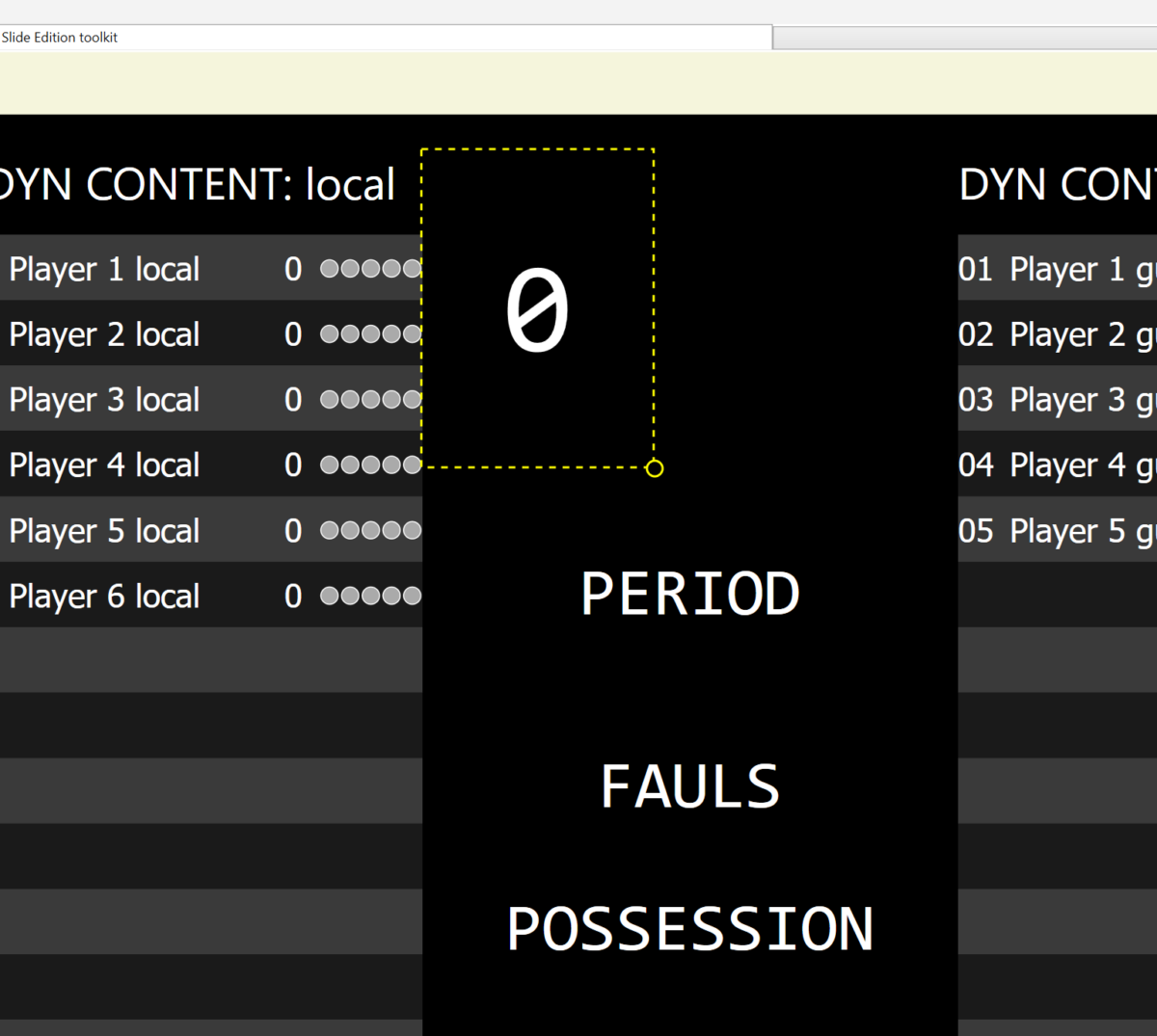 Creation of a video scoreboard for basketball - Large Display Solutions