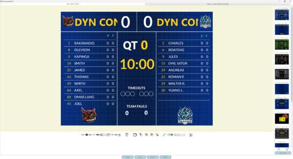 Scoreboard software - Digital scoreboards - Large Display Solutions